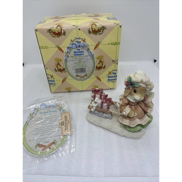 Enesco | Accents | My Blushing Bunnies The Gift Of Friendship Is Never ...